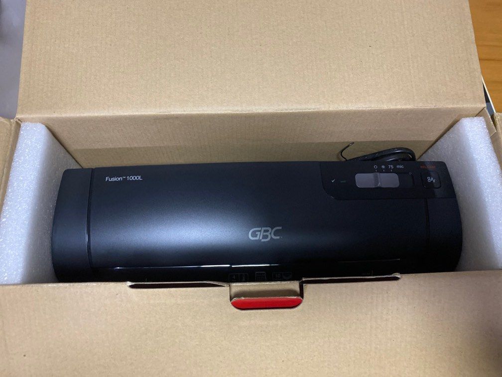 GBC Fusion 1000L A4 Laminator, Black, Computers & Tech, Printers ...