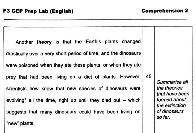 GEP GA P3 Eng & Maths, Hobbies & Toys, Books & Magazines, Assessment ...