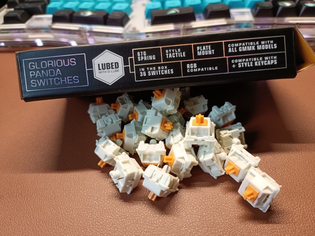 Glorious Panda Tactile Switches, Computers & Tech, Parts & Accessories ...