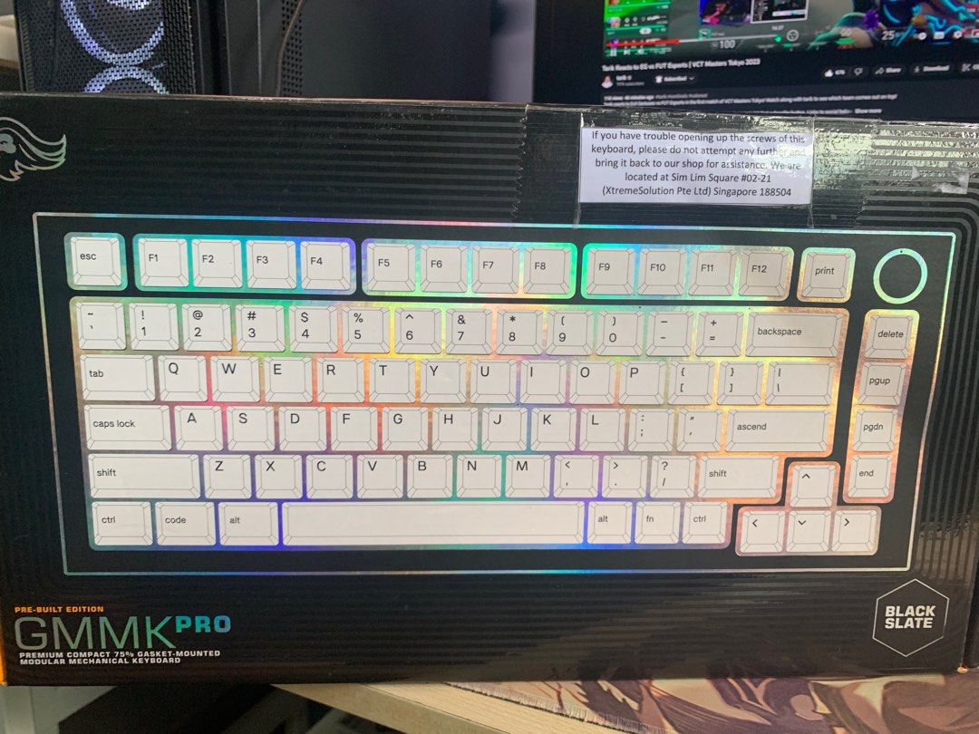 GMMK PRO CUSTOM MODDED MECHANICAL KEYBOARD, Computers & Tech, Parts & Accessories, Computer ...