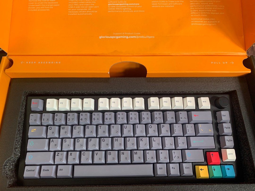 GMMK PRO CUSTOM MODDED MECHANICAL KEYBOARD, Computers & Tech, Parts & Accessories, Computer ...