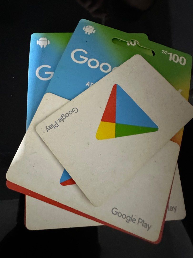 Google play card, Hobbies & Toys, Toys & Games on Carousell