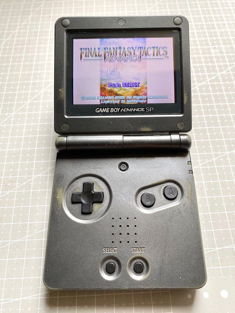 Graphite Gameboy Advance SP AGS 101 Graphite on Carousell