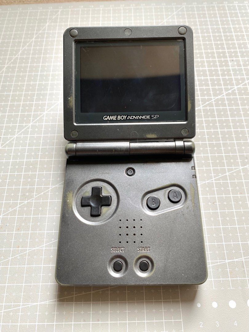 Graphite Gameboy Advance SP AGS 101 Graphite on Carousell