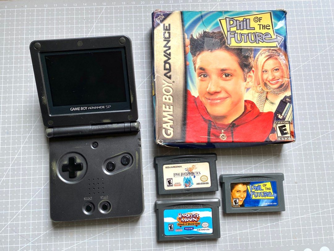 Graphite Gameboy Advance SP AGS 101 Graphite on Carousell