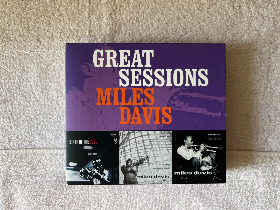 Great Sessions Miles Davis 3 CD Boxset, 興趣及遊戲, 音樂、樂器 & 配件, 音樂與媒體 - CD 及 ...