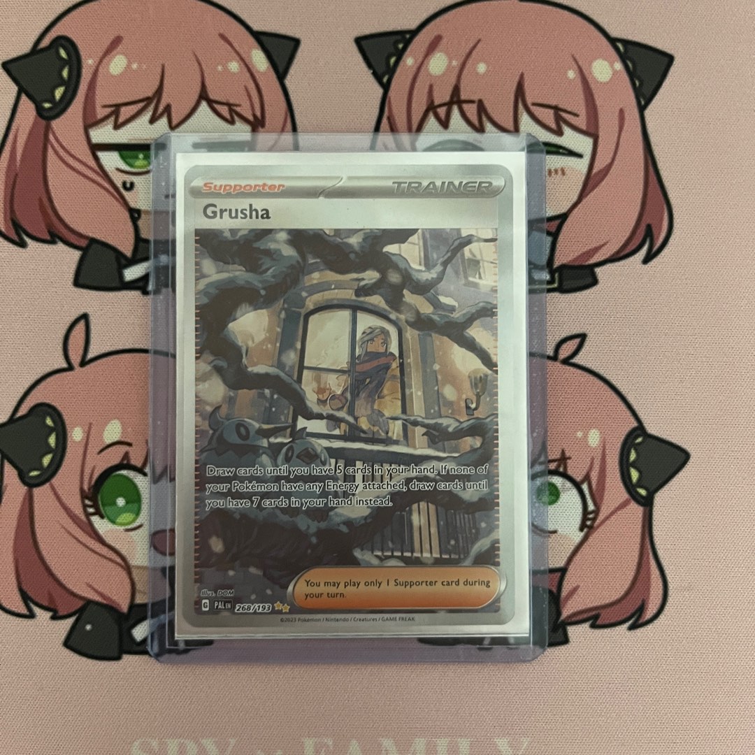 GRUSHA SPECIAL ILLUSTRATION ART PALDEA EVOLVE POKEMON TCG CARDS NOT ...