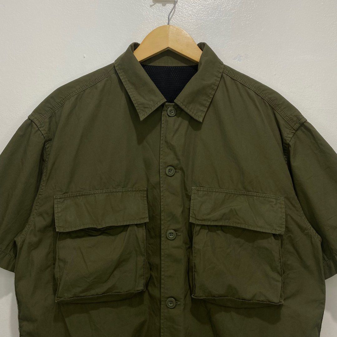 GU Utility Button Down Polo on Carousell