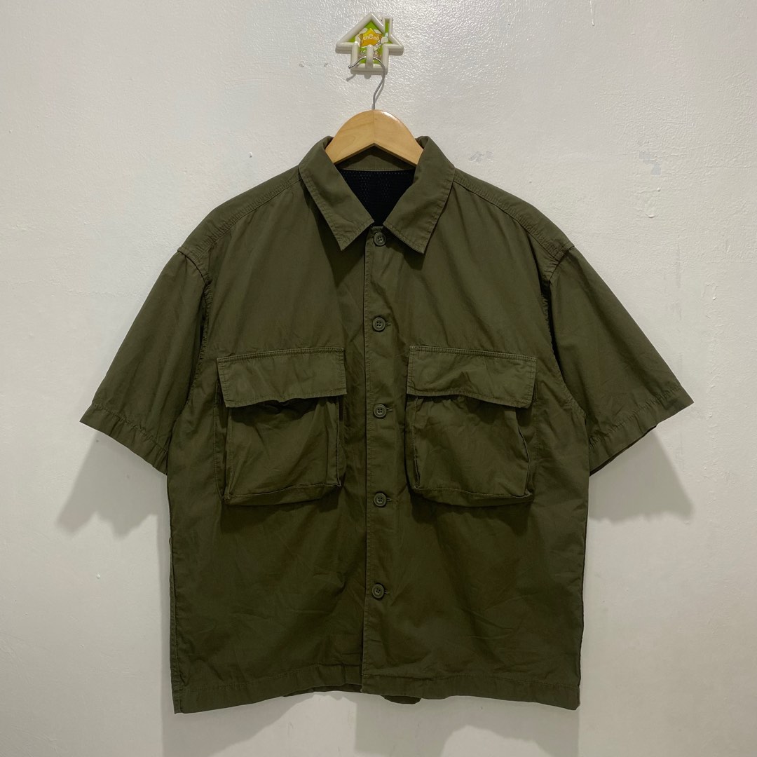 GU Utility Button Down Polo on Carousell