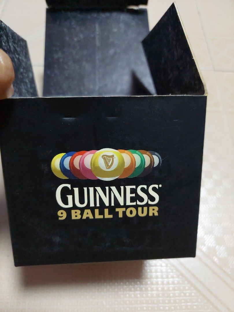 Guinness 9 ball tour Autograph ball, Sports Equipment, Sports & Games ...