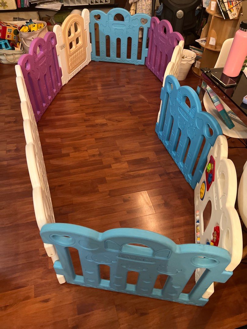 Haenim toy 10 panels baby room play area, Babies & Kids, Infant ...