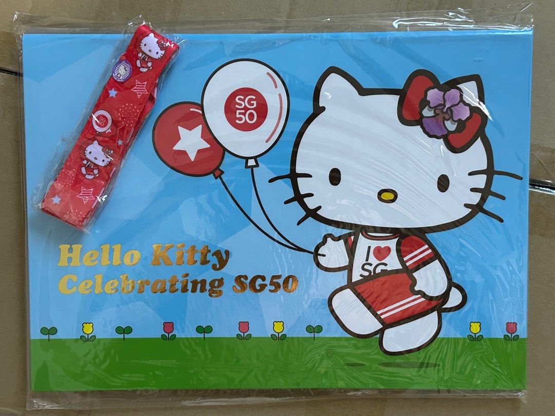Hello Kitty Celebrating SG50 Stamps, Hobbies & Toys, Memorabilia ...