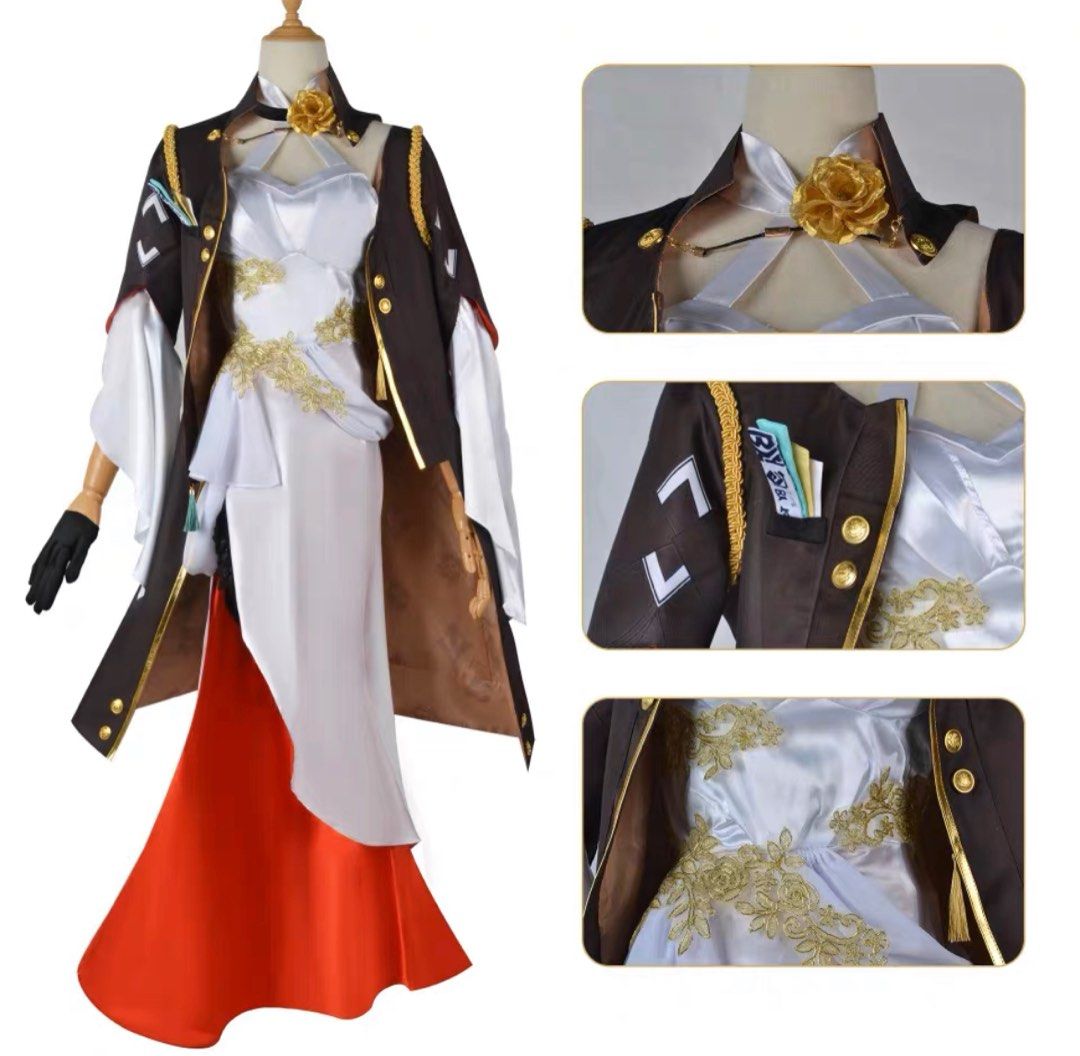 HSR himeko cosplay honkai star rail, Hobbies & Toys, Memorabilia ...