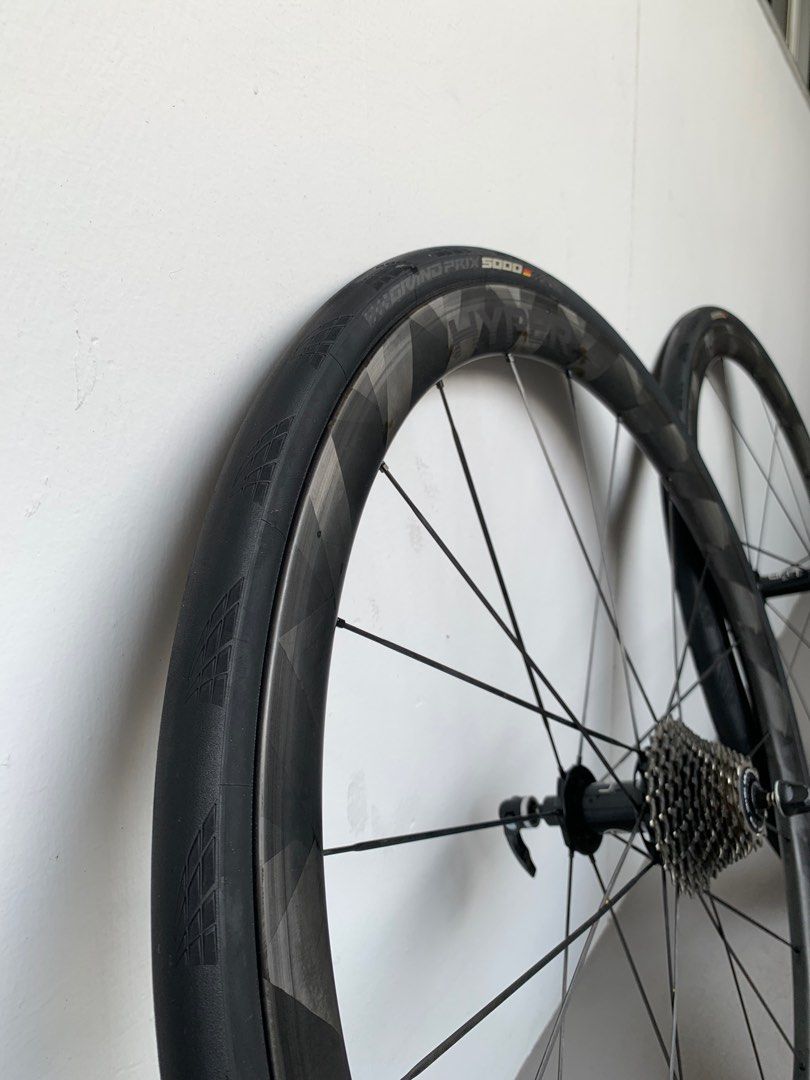 Winspace Hyper Lun 38mm Full Carbon Clincher wheelset tubeless ready ...