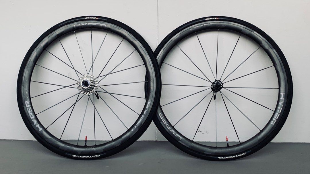 Winspace Hyper Lun 38mm Full Carbon Clincher wheelset tubeless ready ...