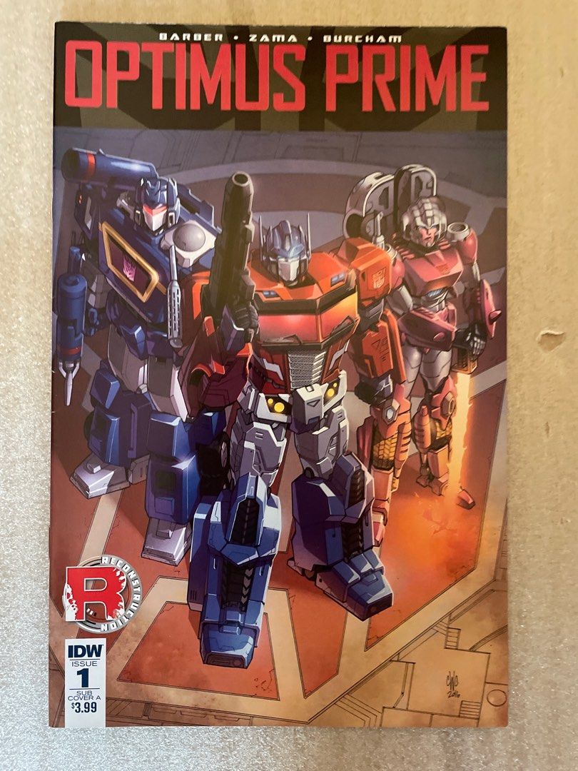 IDW comics Transformers Optimus Prime #1 to #3, Hobbies & Toys, Books ...