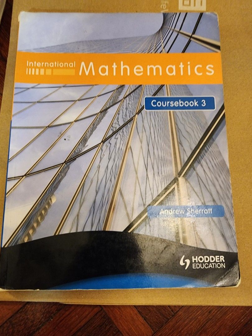 IGCSE International Mathematics by Andrew Sherratt Coursebook 3 ...