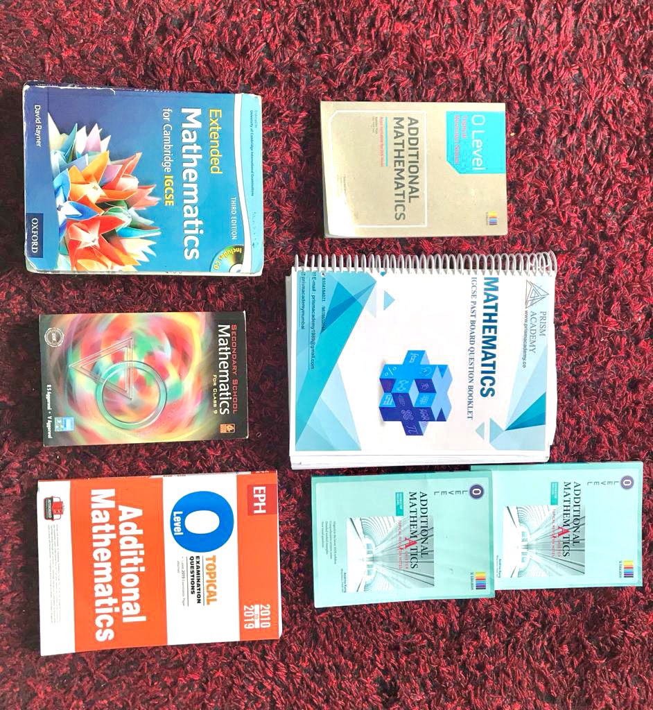 IGCSE /o level math &addmath practice books, Hobbies & Toys, Books ...