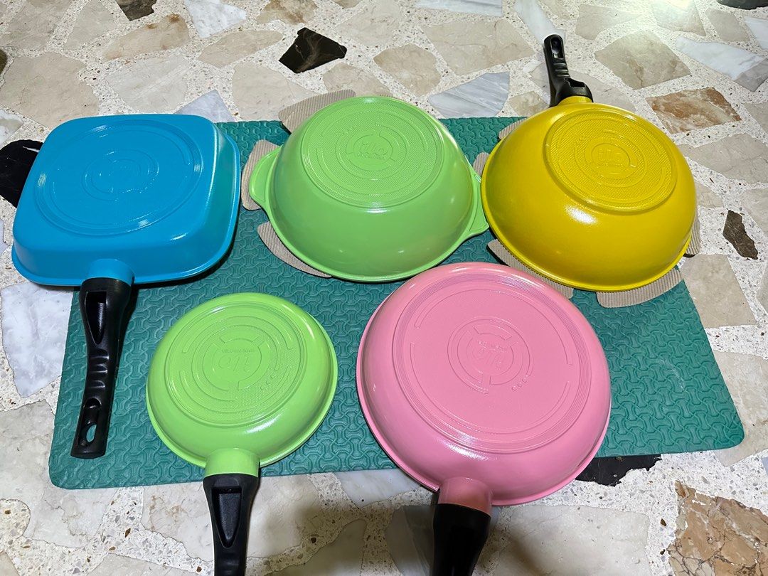 ILO Rainbow Frying Pan Set on Carousell
