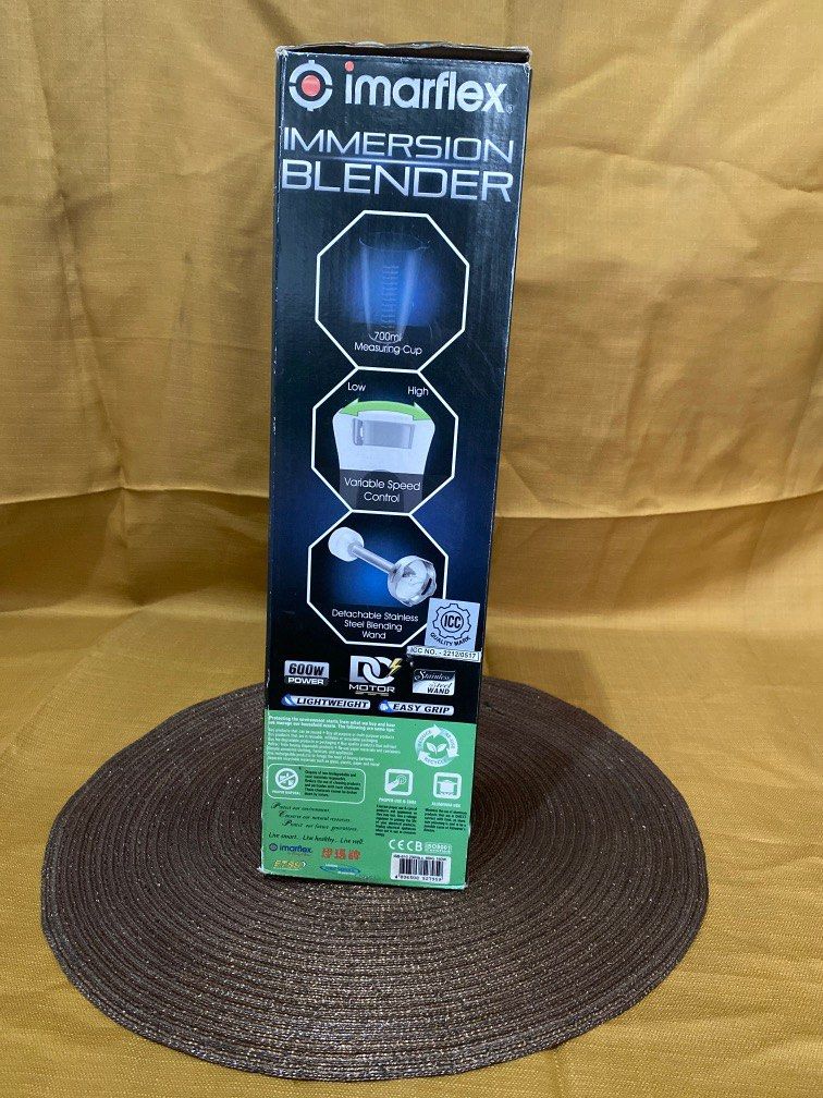 Imarflex Immersion Blender, TV & Home Appliances, Kitchen Appliances ...