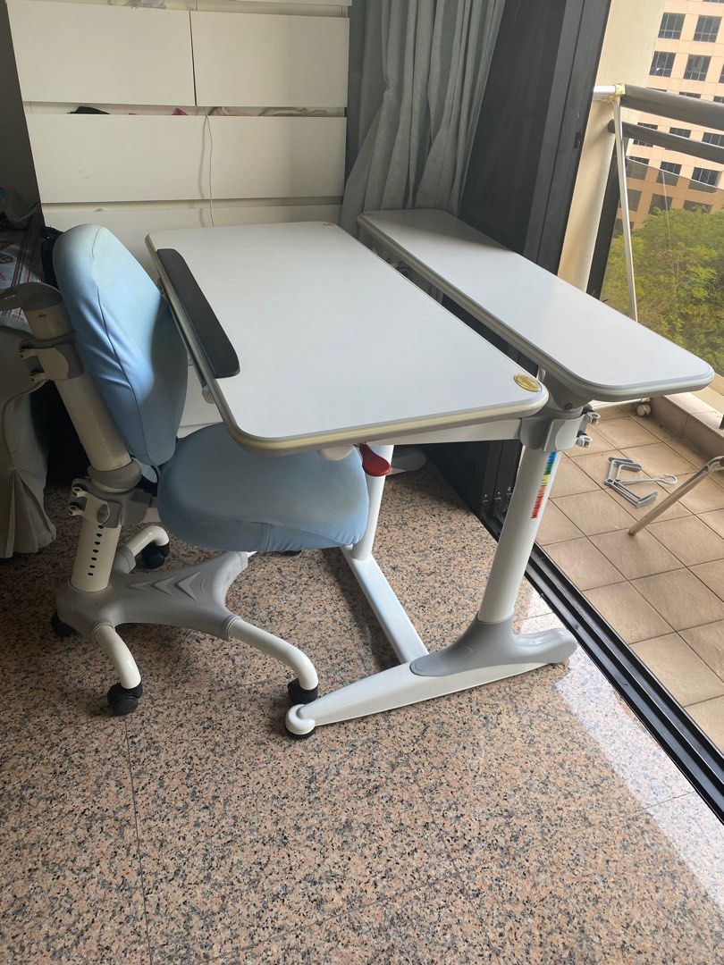 IMPACT Ergonomic Table & Chair, Furniture & Home Living, Furniture ...