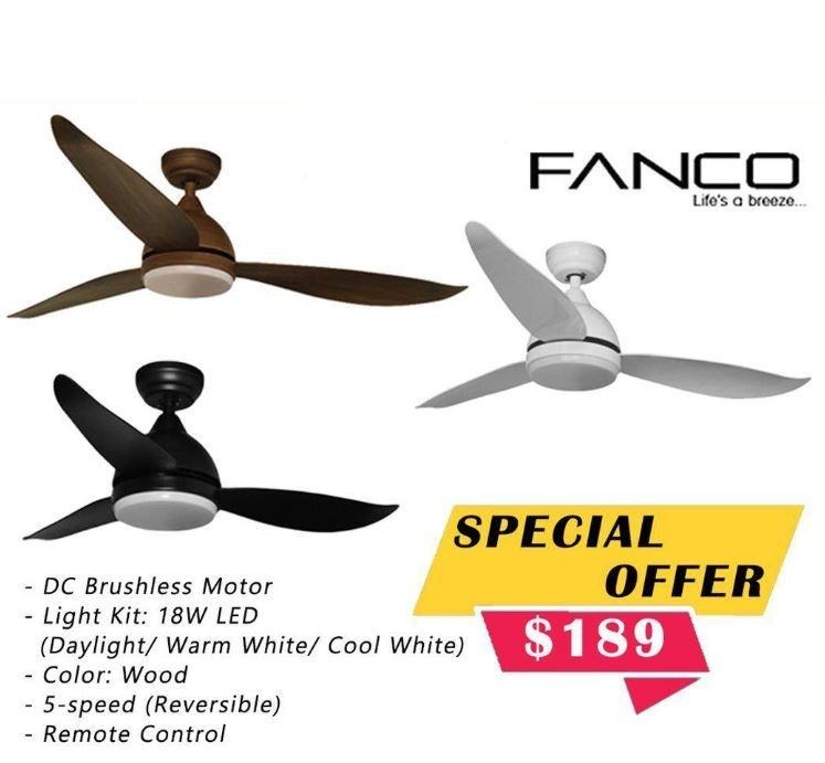 *Installation Available *[CHEAPEST FAN SINGAPORE] MODEL : Fanco B-STAR ...