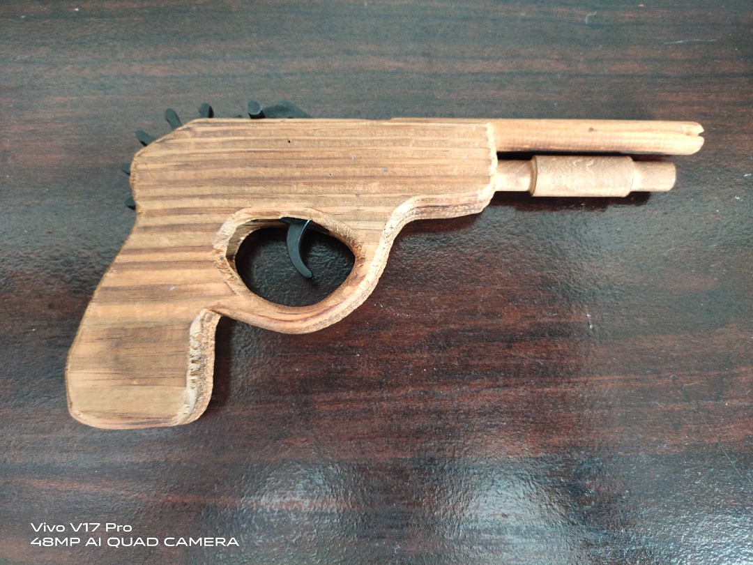 intage Wooden Toy Gun, Hobbies & Toys, Memorabilia & Collectibles ...