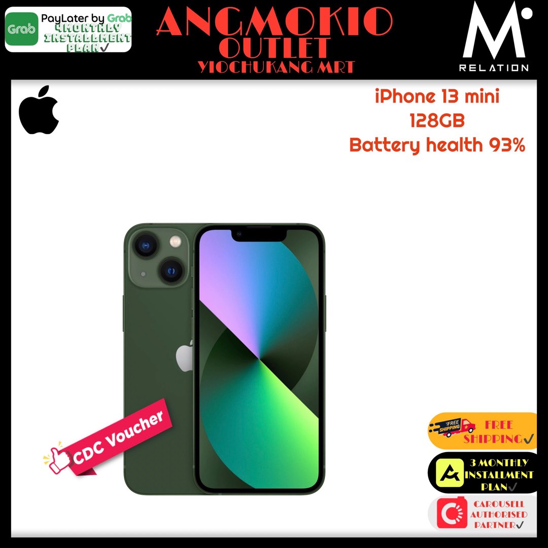 iPhone 13 Mini Green 128GB, Mobile Phones & Gadgets, Mobile Phones ...