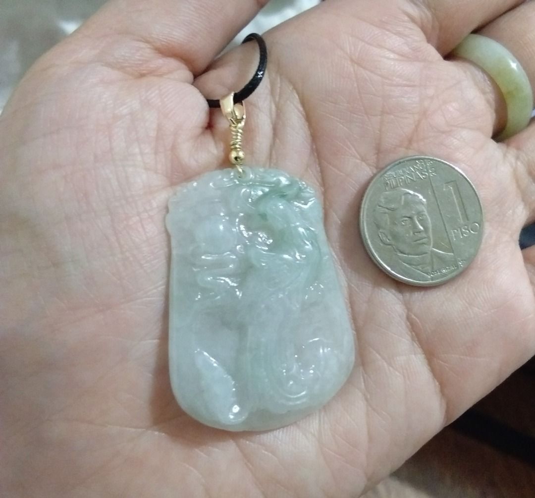 Jadeite Jade Phoenix Pendant on Carousell