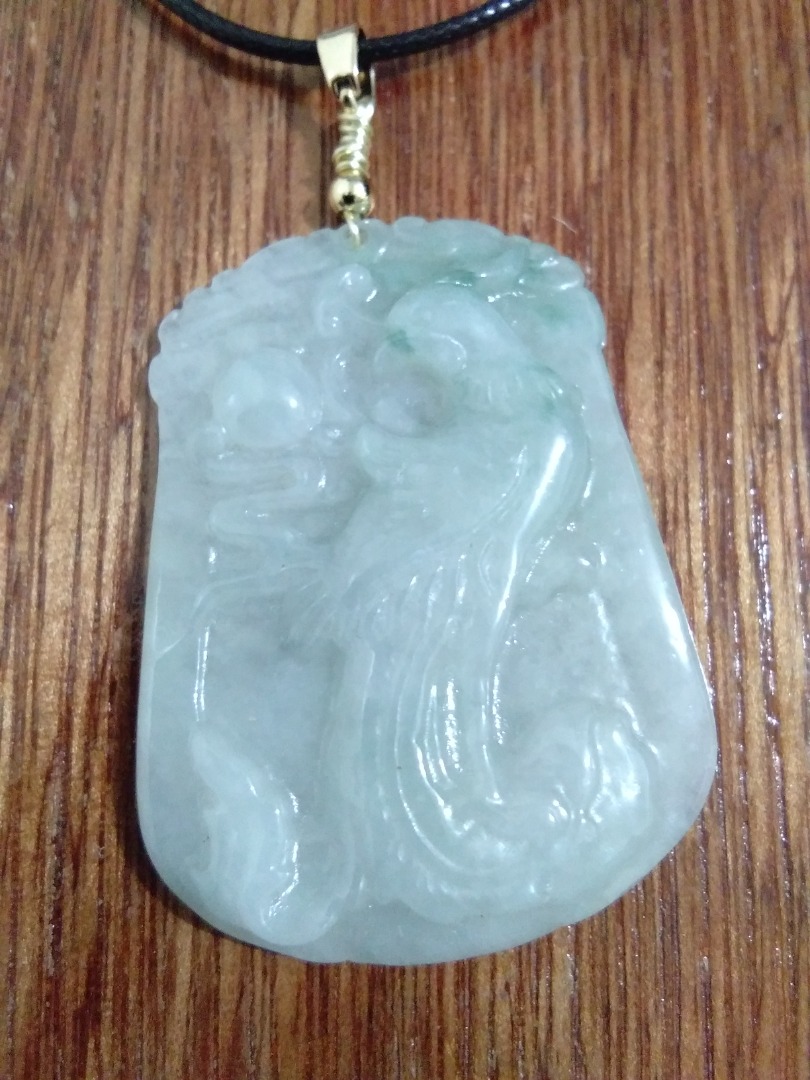 Jadeite Jade Phoenix Pendant on Carousell