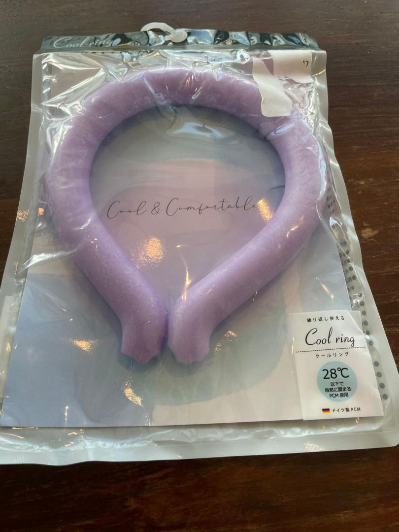 Japan COOLER Neck Cooler, Cool Ring (28°C), Health & Nutrition, Medical ...