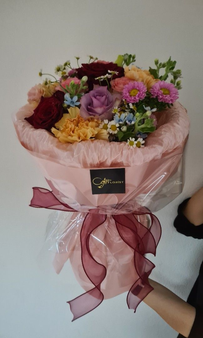 Japanese roses bouquet, Hobbies & Toys, Stationery & Craft, Flowers ...