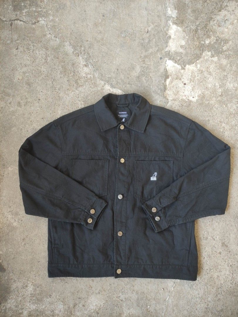 Kangol Oversized Denim Jacket on Carousell