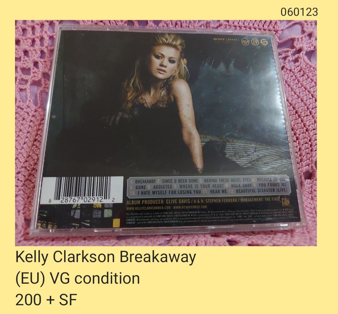 Kelly Clarkson Breakaway CD (unsealed) on Carousell