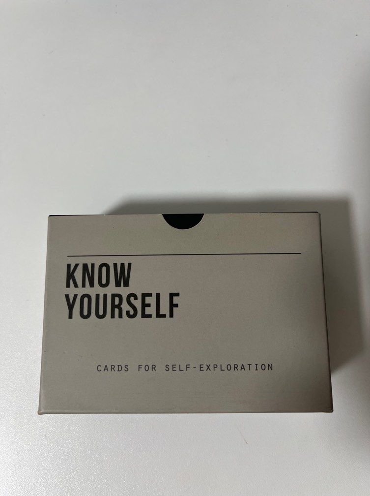 Know yourself cards, Hobbies & Toys, Stationery & Craft, Stationery ...