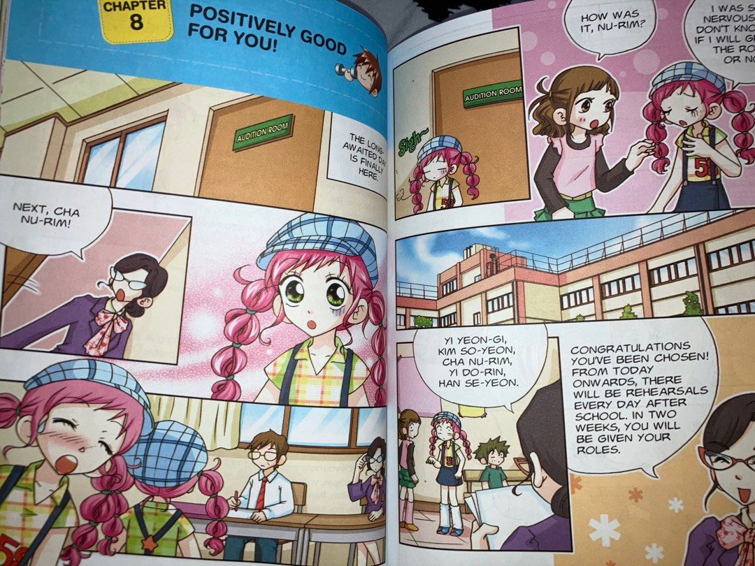 Korea Teen Social Educational Girly Comics Excelling In Exams, Talent ...
