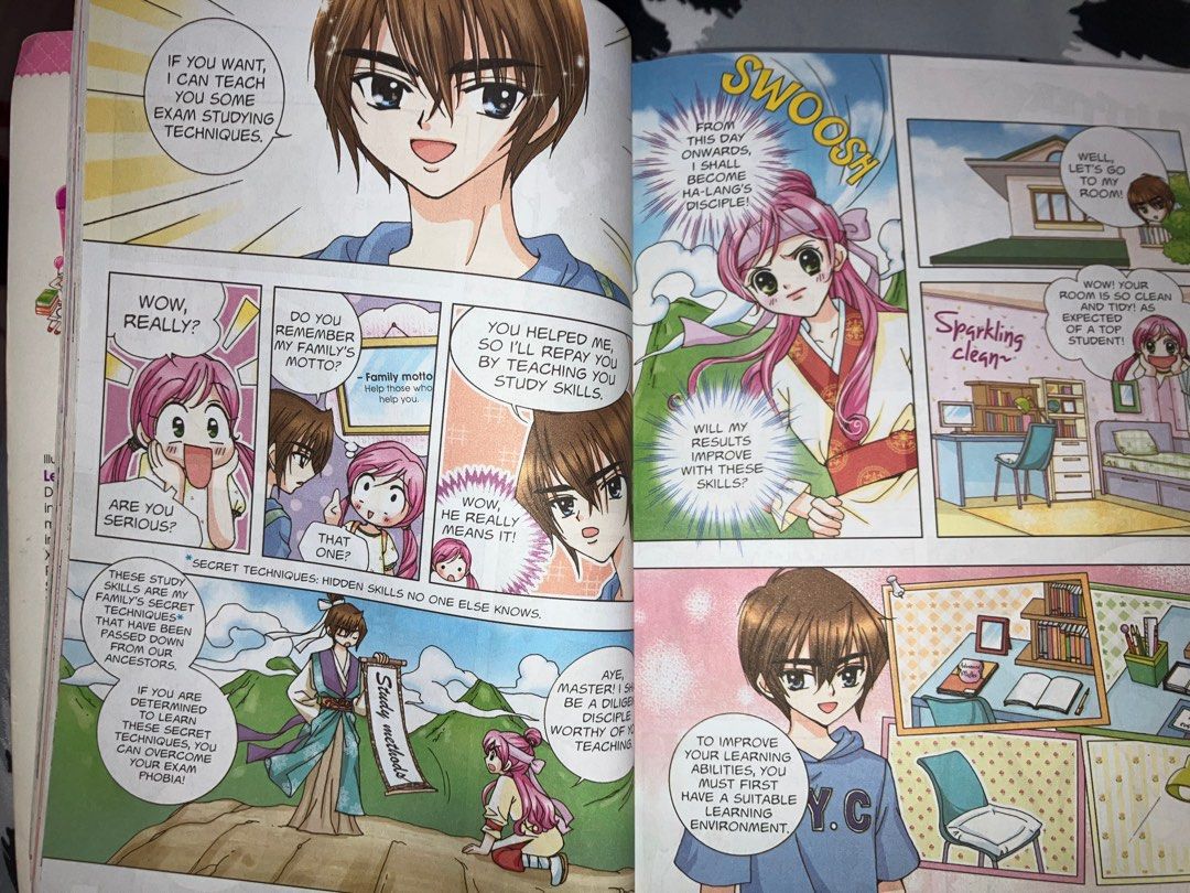 Korea Teen Social Educational Girly Comics Excelling In Exams, Talent ...