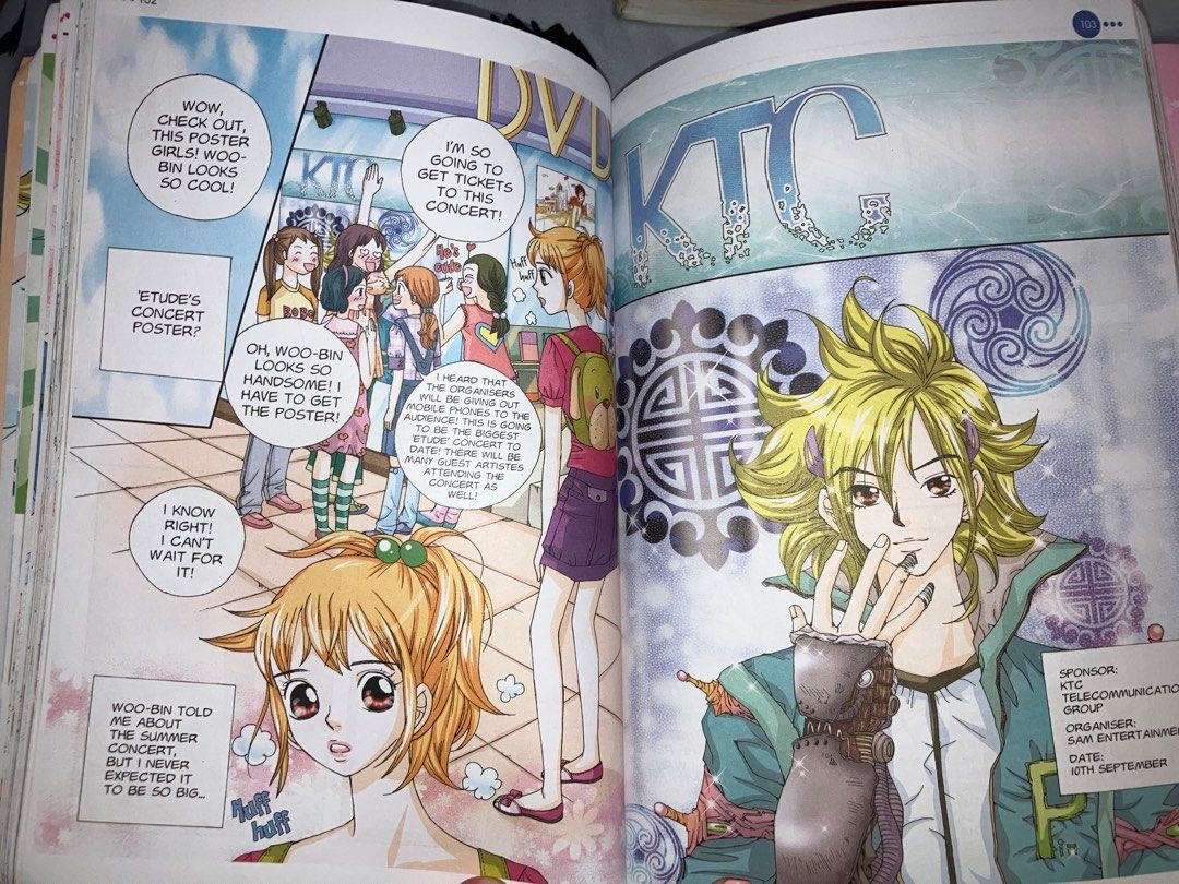 Korea Teen Social Educational Girly Comics Excelling In Exams, Talent ...