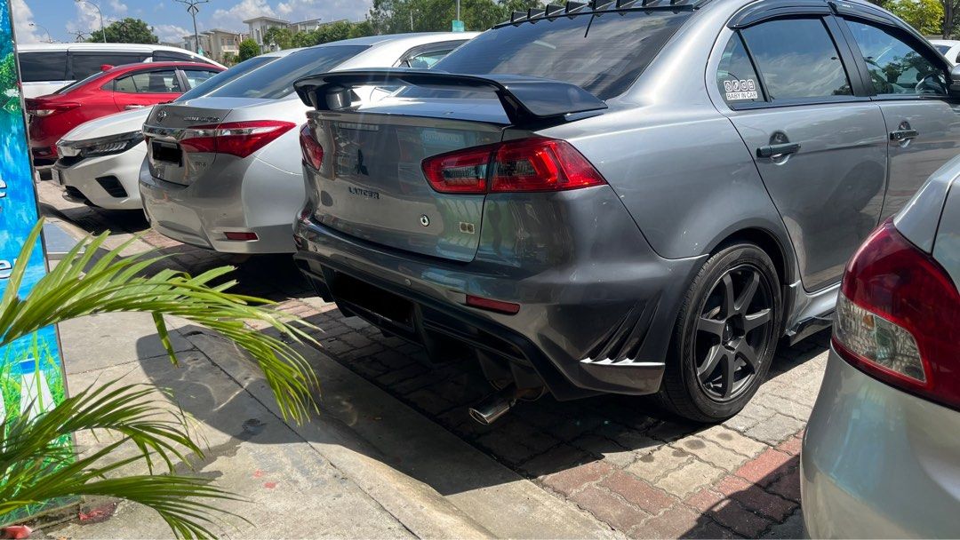 Lancer Ex stock OG bonet & Rear Varis bumper, Car Accessories ...