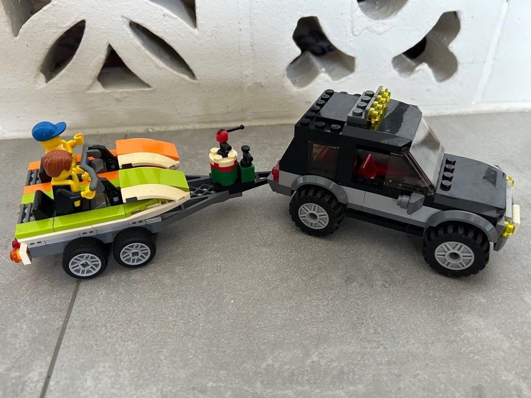 Lego 60058 SUV with Watercraft, Hobbies & Toys, Toys & Games on Carousell