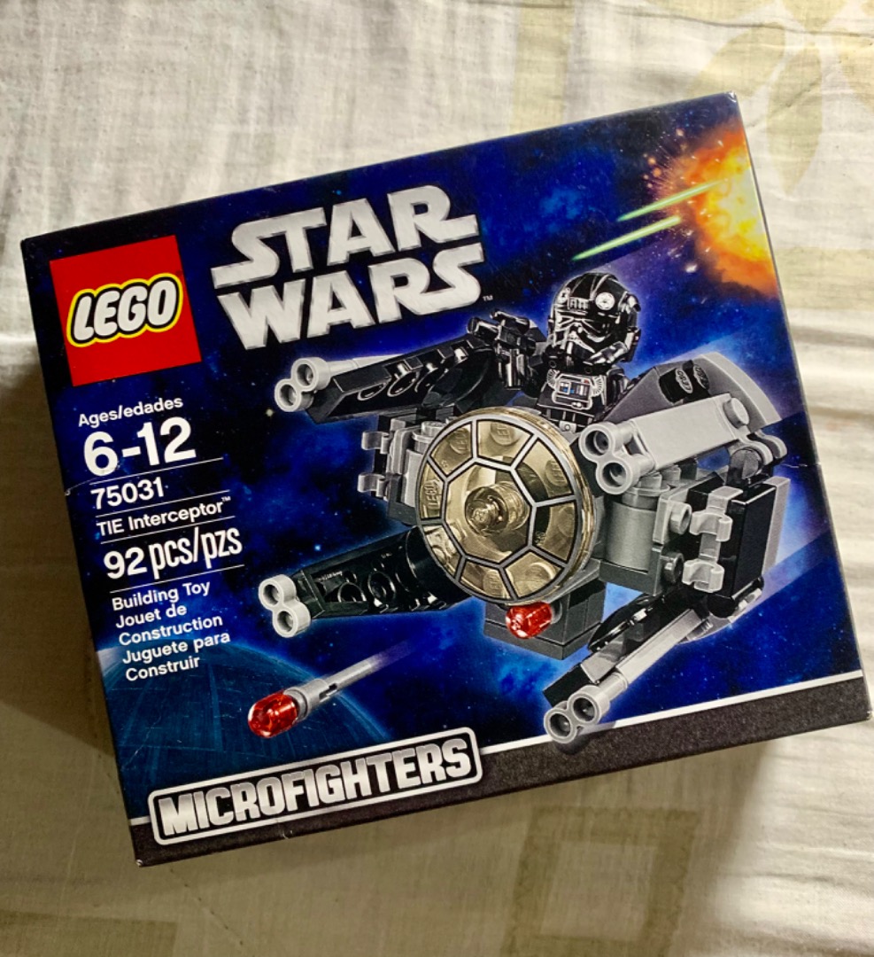 Lego 75031 Star Wars Tie Interceptor Microfighter, Released 2014 ...