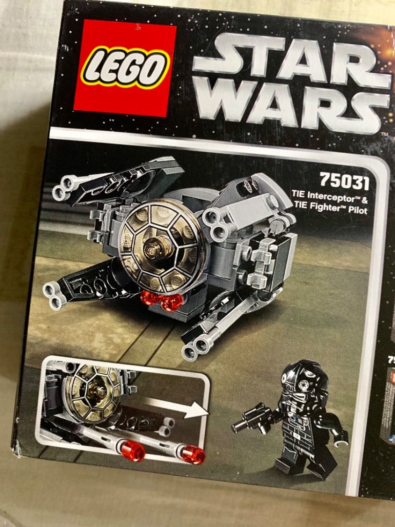 Lego 75031 Star Wars Tie Interceptor Microfighter, Released 2014 ...