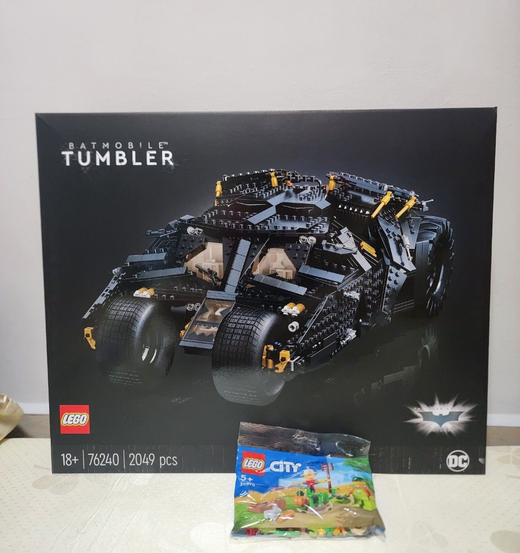 LEGO 76240 Batmobile Tumbler, Hobbies & Toys, Toys & Games on Carousell
