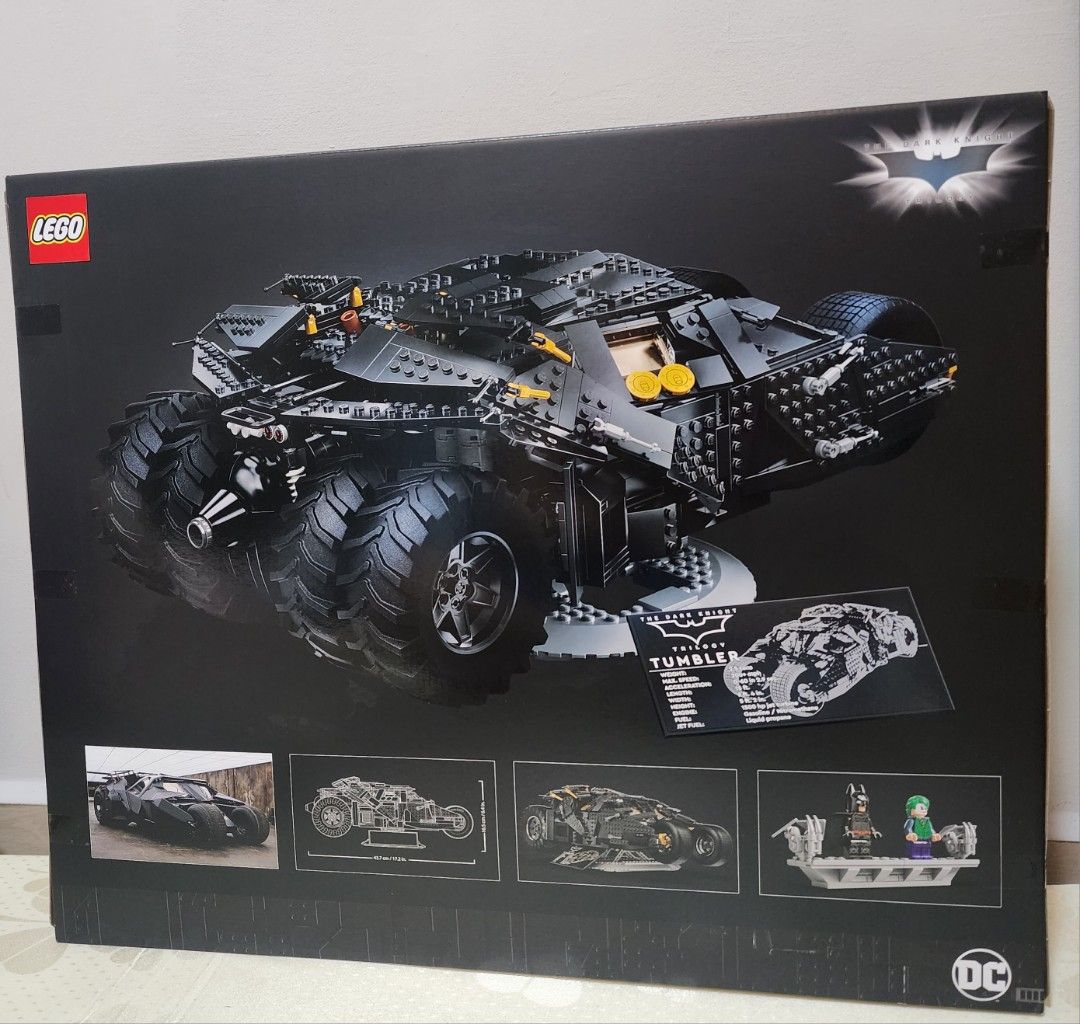 LEGO 76240 Batmobile Tumbler, Hobbies & Toys, Toys & Games on Carousell