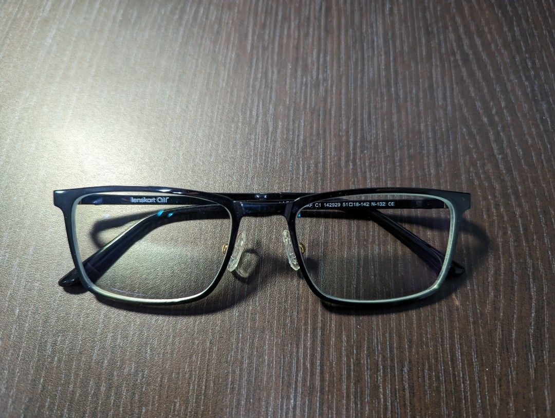 Lenskart Air Spectacles, Men's Fashion, Watches & Accessories ...