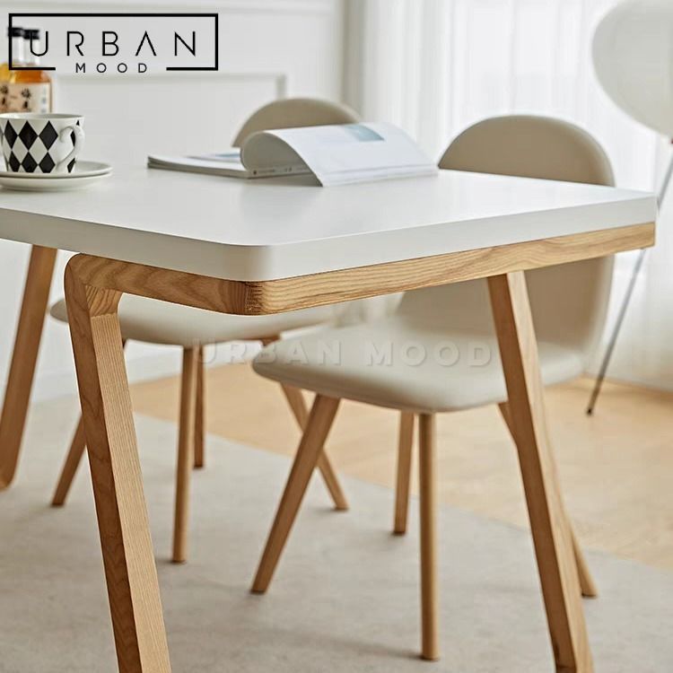 LEXI Japandi Dining Table, Furniture & Home Living, Furniture, Tables ...