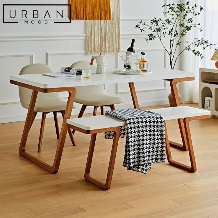 LEXI Japandi Dining Table, Furniture & Home Living, Furniture, Tables ...