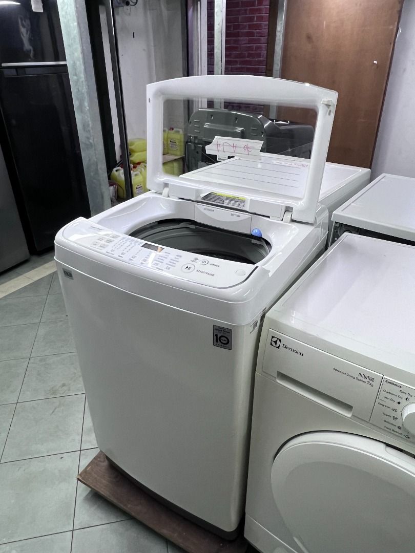 LG 9Kg Top Load Washer WFT9081DD (93620), TV & Home Appliances, Washing ...