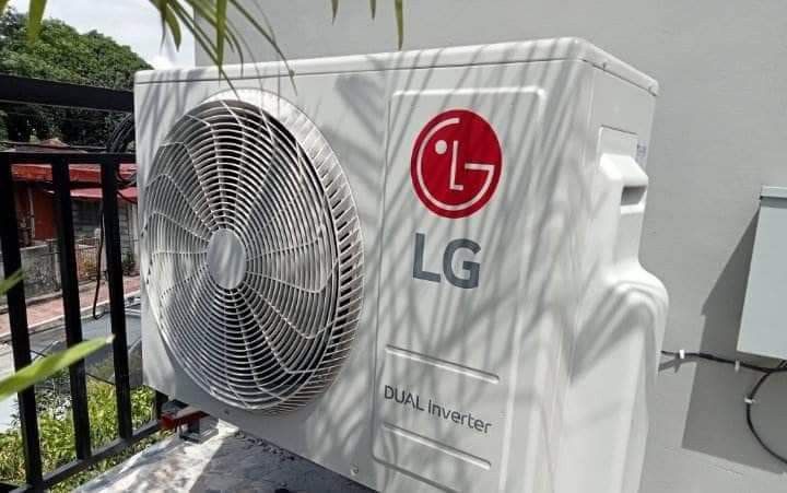 LG DUAL INVERTER SPLIT TYPE AIRCON, TV & Home Appliances, Air ...