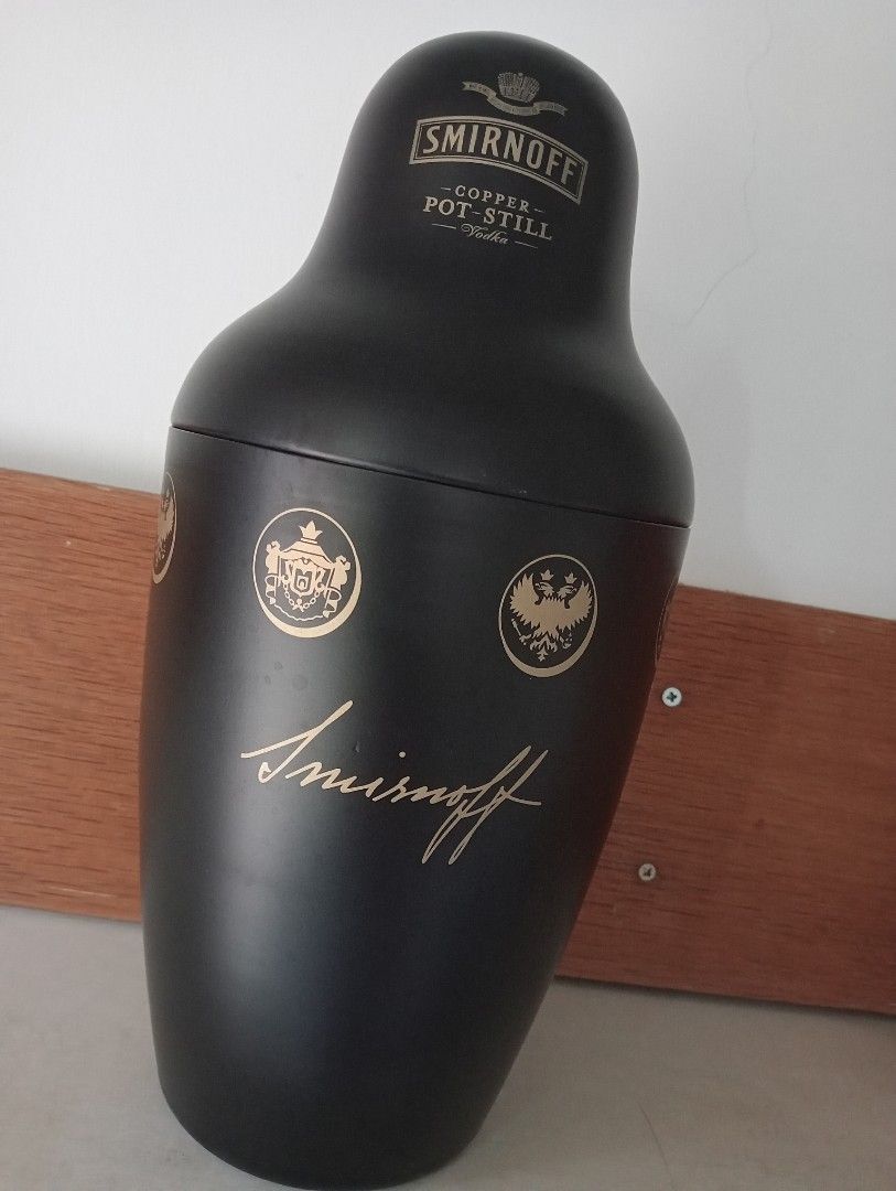 Limited edition Smirnoff black gold case collection, Hobbies & Toys ...